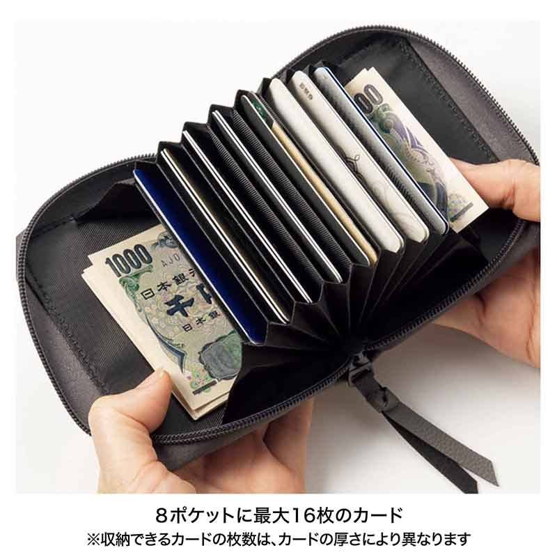 【雑誌の付録】収納力抜群！お札は折らなくてOK♪シンプルおしゃれなじゃばらミニ財布 | 4yuuu