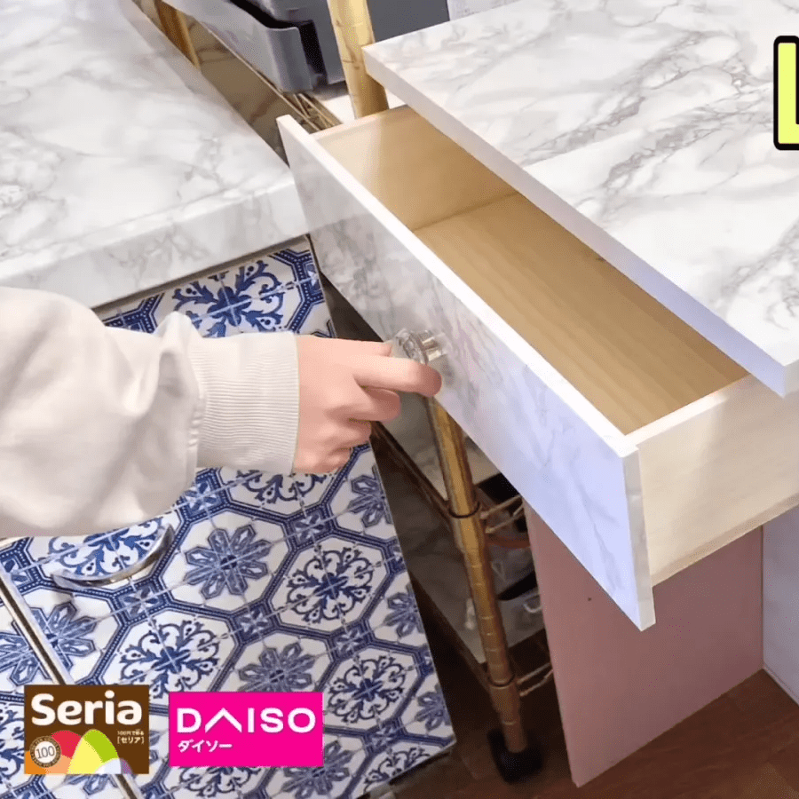 【100均DIY】デッドスペース有効活用！簡単引き出し収納の作り方 | 4yuuu