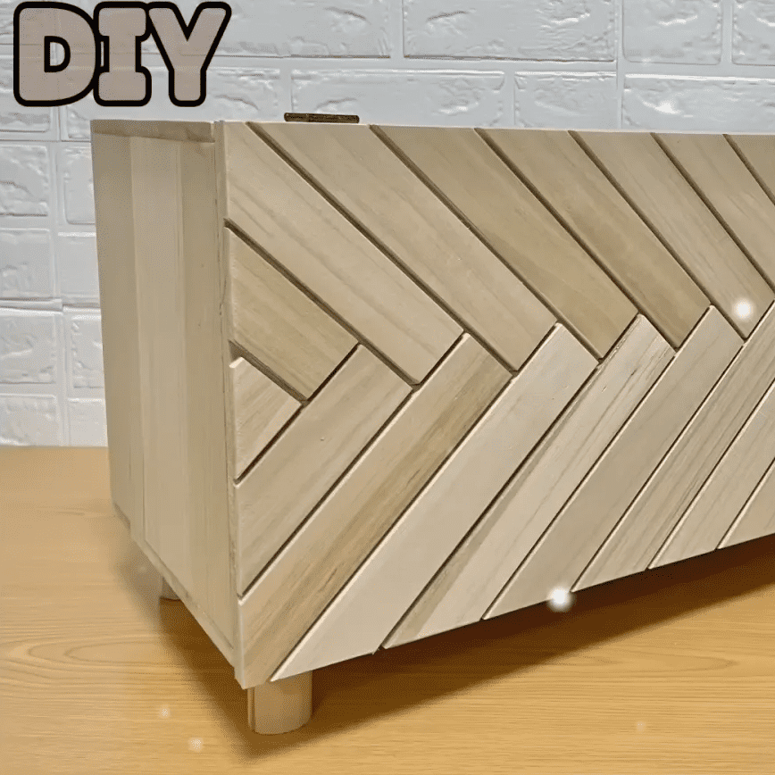 これがDIY！？100均材料で作るおしゃれ＆高見えキャビネット | 4yuuu