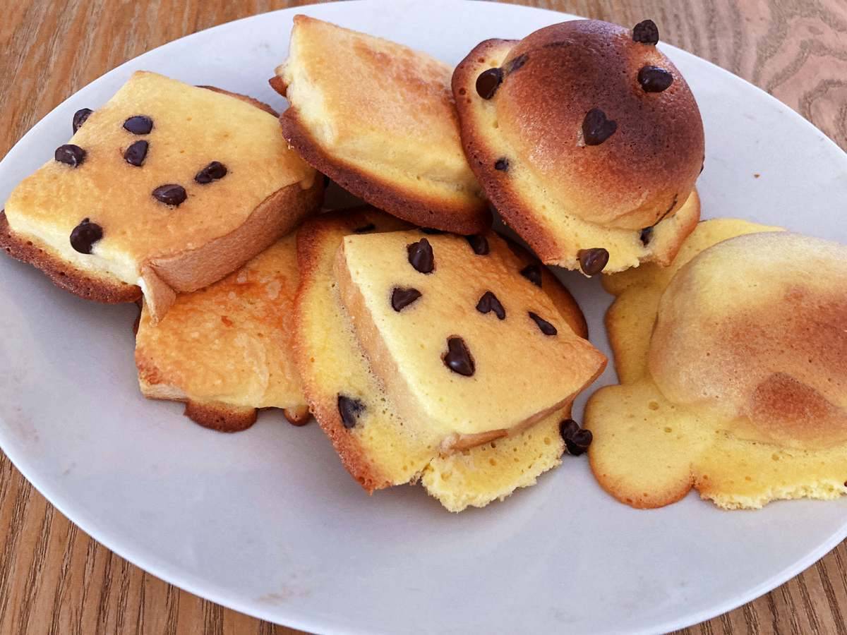 材料はたったの4つ！すぐに食べられる簡単な「メロンパン風」おやつ | 4yuuu