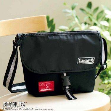 8/20発売！スヌーピー×Colemanの「メッセンジャーバッグ」【雑誌の付録レビュー】 | 4yuuu